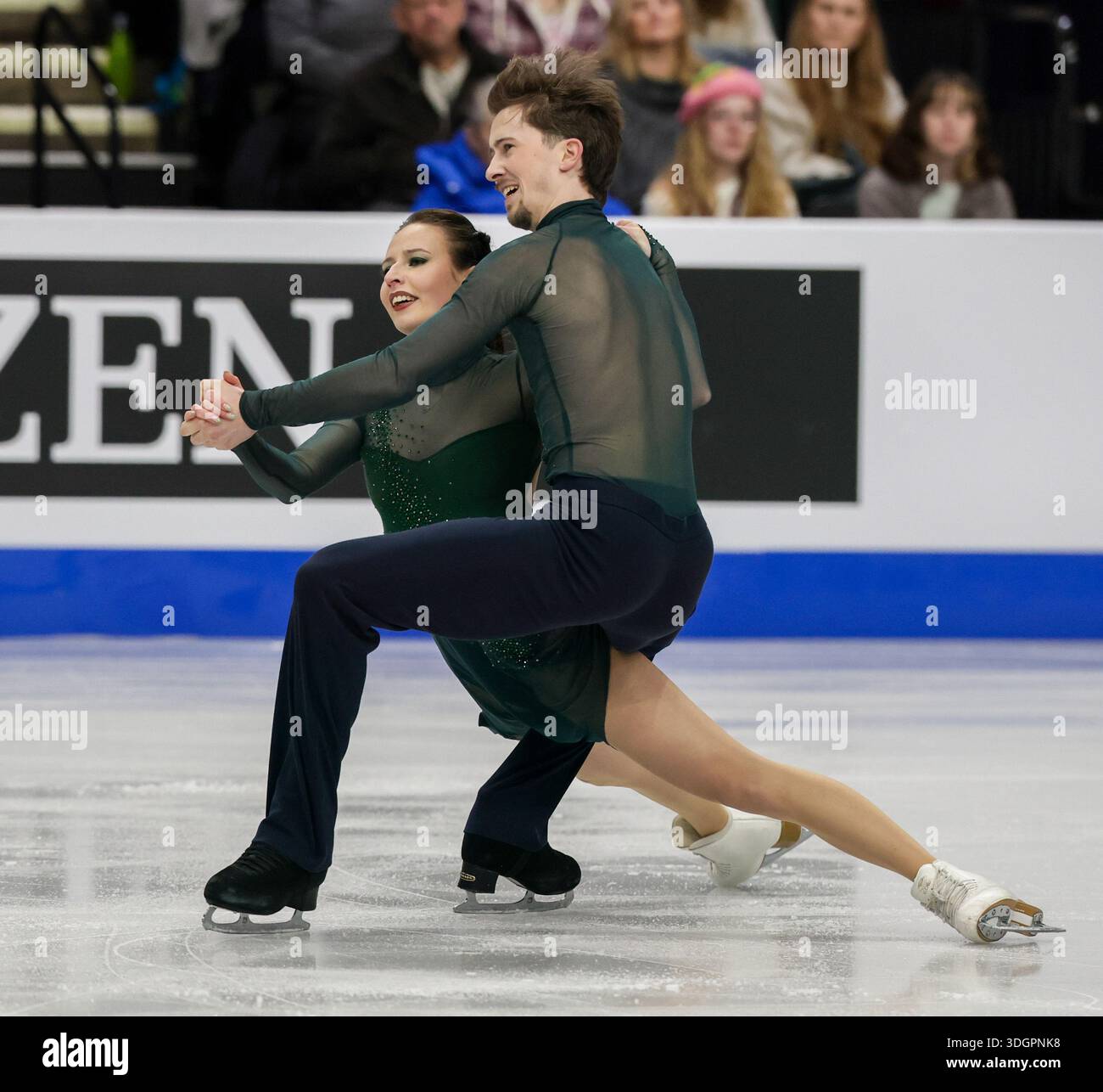 Day Four. 17th Jan, 2026. Carolane Soucisse and Shane Firus of Ireland ...