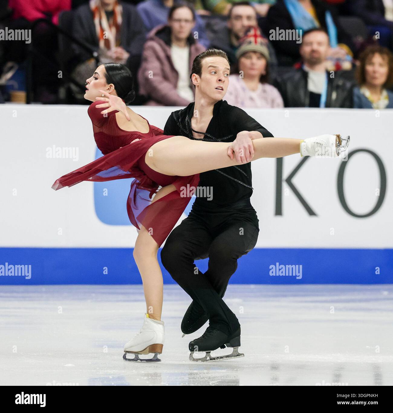 Day Four. 17th Jan, 2026. Shira Ichilov and Mikhail Nosovitskiy of ...
