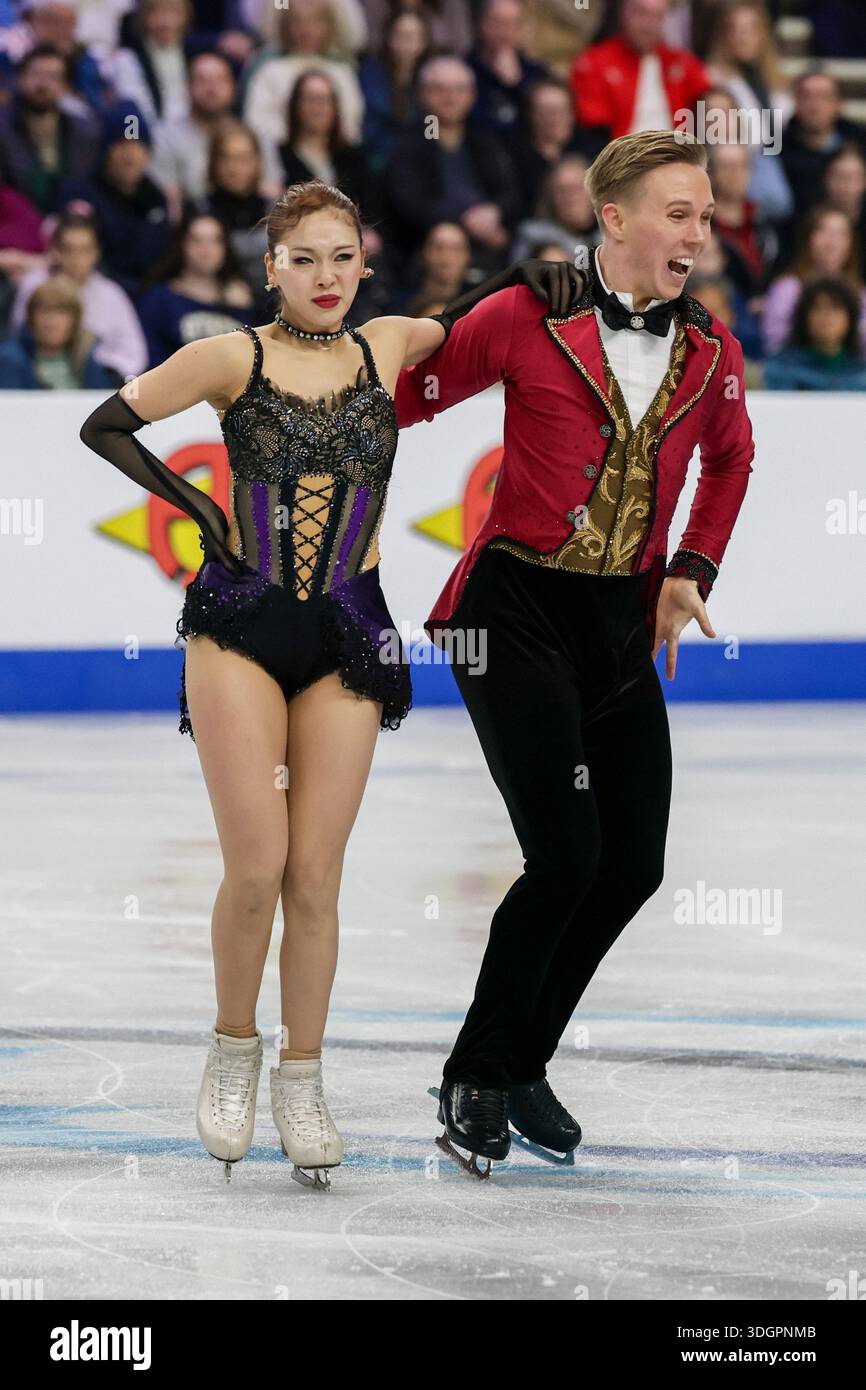 17th January 2026; Utilita Arena, Sheffield, Yorkshire, England; ISU ...