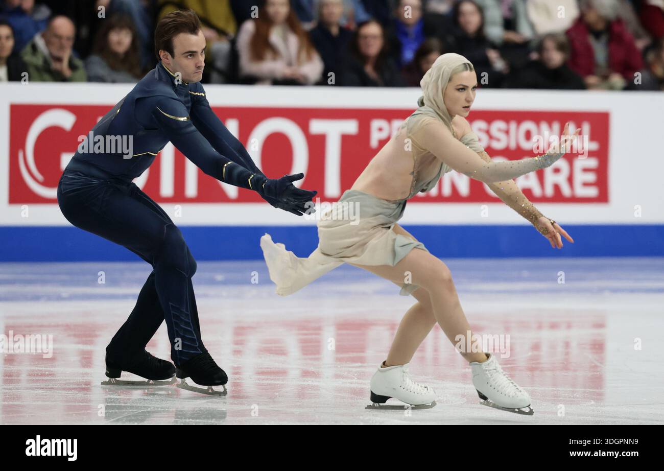 17th January 2026; Utilita Arena, Sheffield, Yorkshire, England; ISU ...