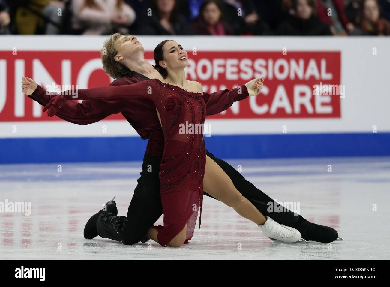 Day Four. 17th Jan, 2026. Diana Davis and Gleb Smolkin of Georgia ...
