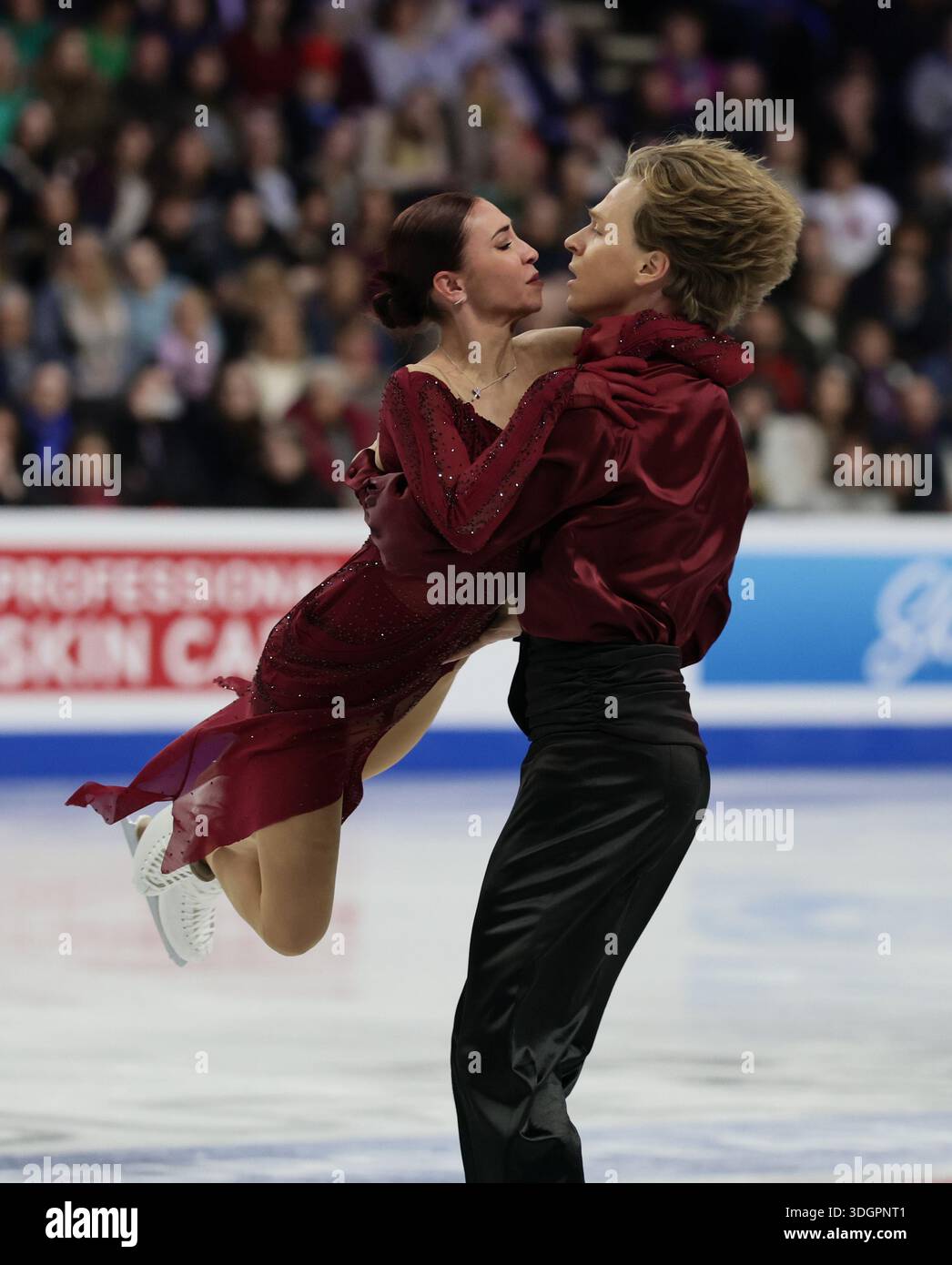 Day Four. 17th Jan, 2026. Diana Davis and Gleb Smolkin of Georgia ...