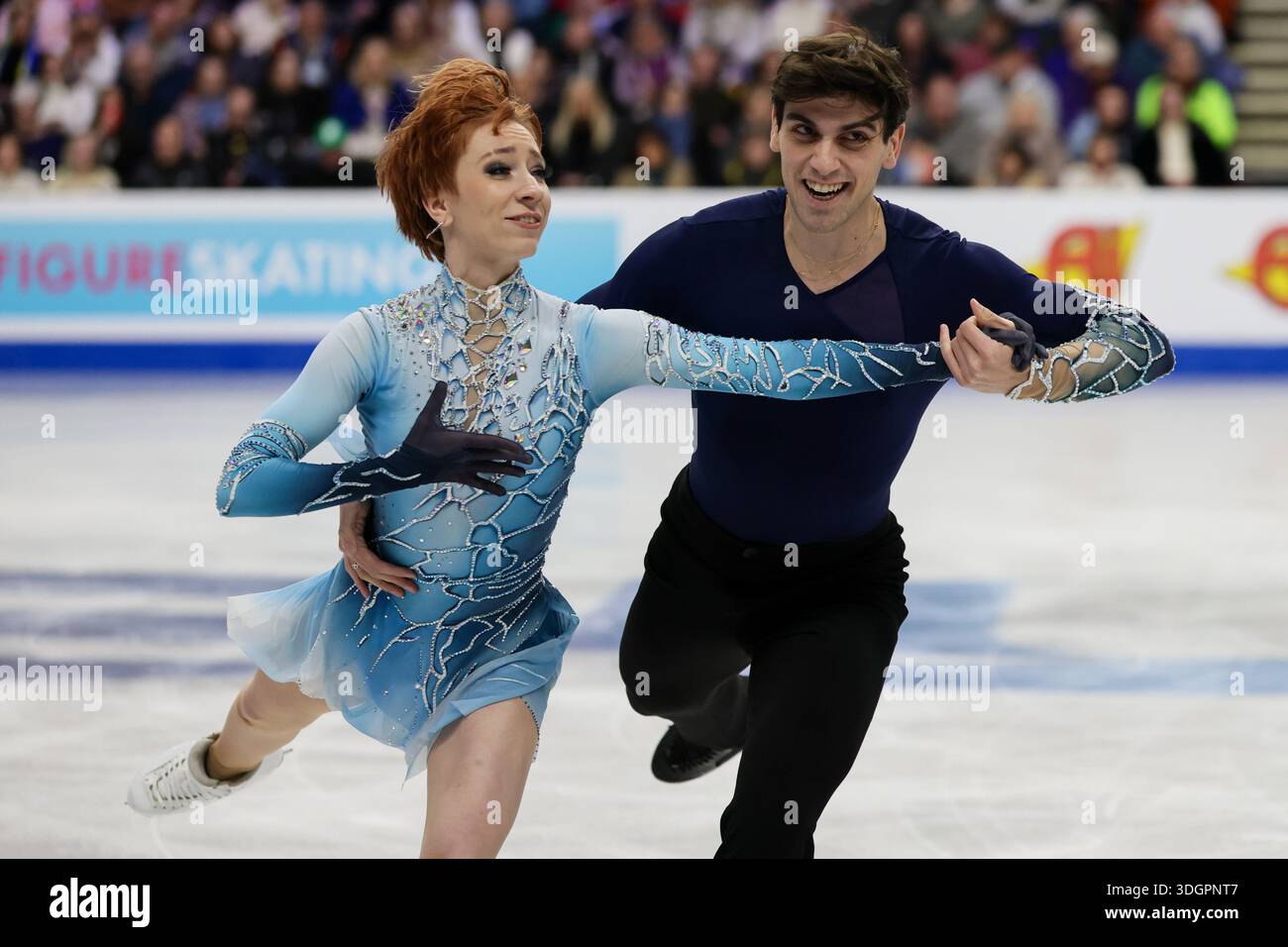Day Four. 17th Jan, 2026. Evgeniia Lopareva and Geoffrey Brissaud of ...