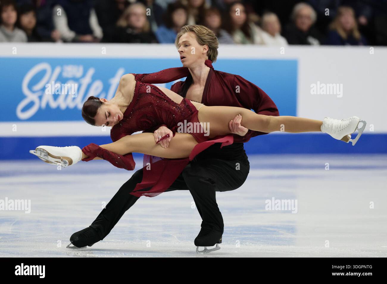 Day Four. 17th Jan, 2026. Diana Davis and Gleb Smolkin of Georgia ...