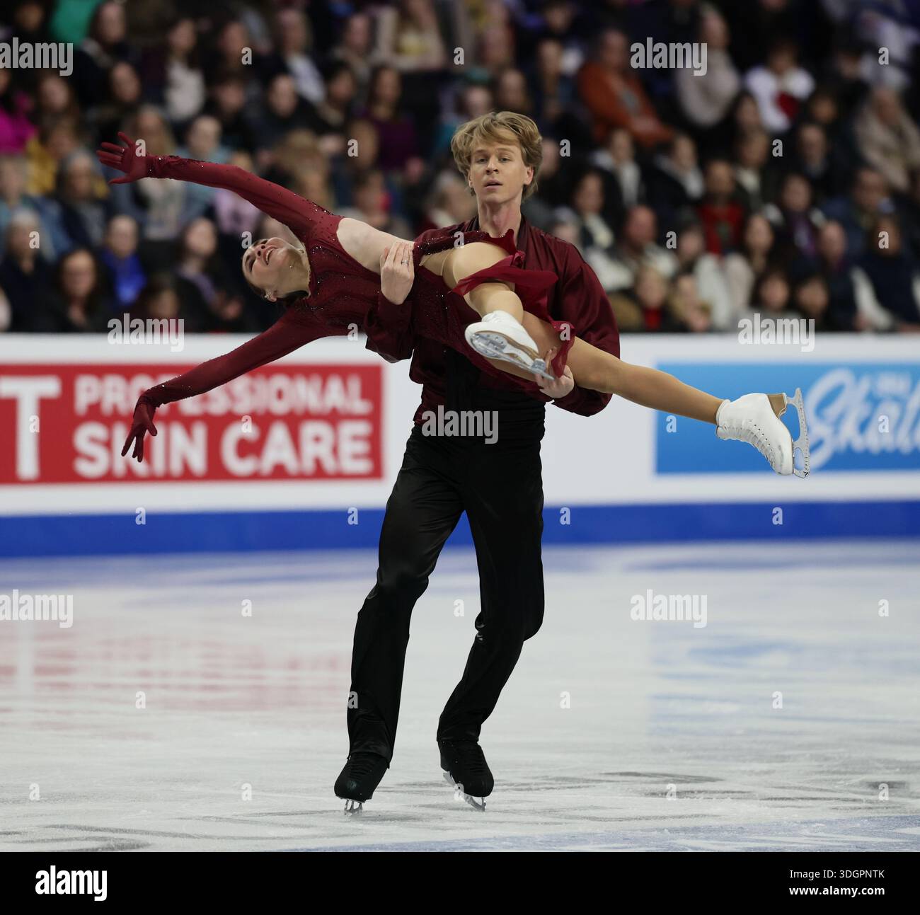 Day Four. 17th Jan, 2026. Diana Davis and Gleb Smolkin of Georgia ...