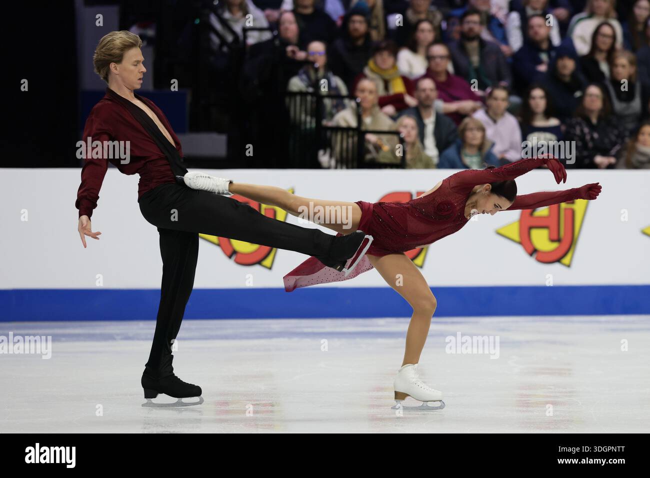 Day Four. 17th Jan, 2026. Diana Davis and Gleb Smolkin of Georgia ...
