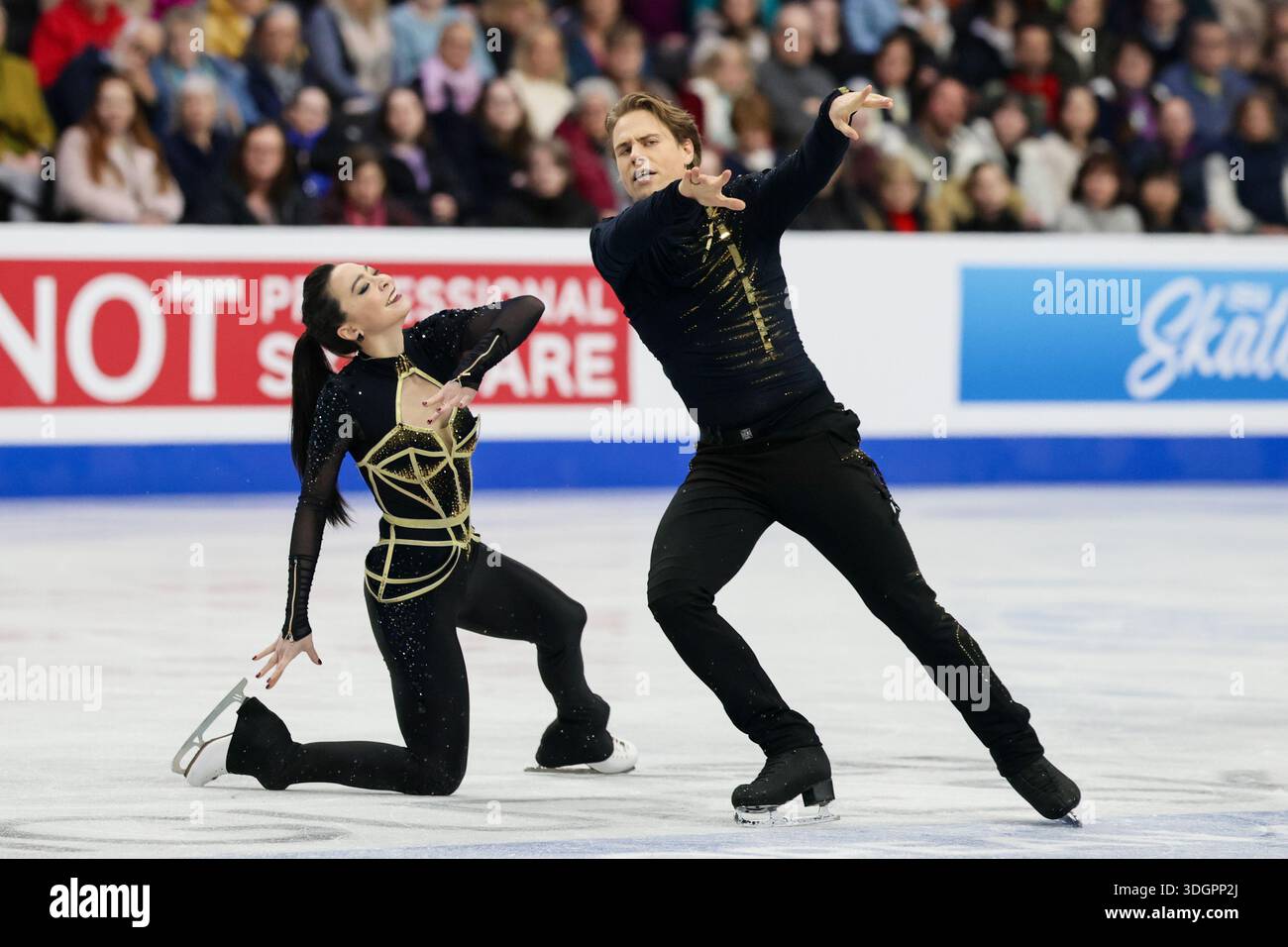 Day Four. 17th Jan, 2026. Allison Reed and Saulius Ambrulevicius of ...