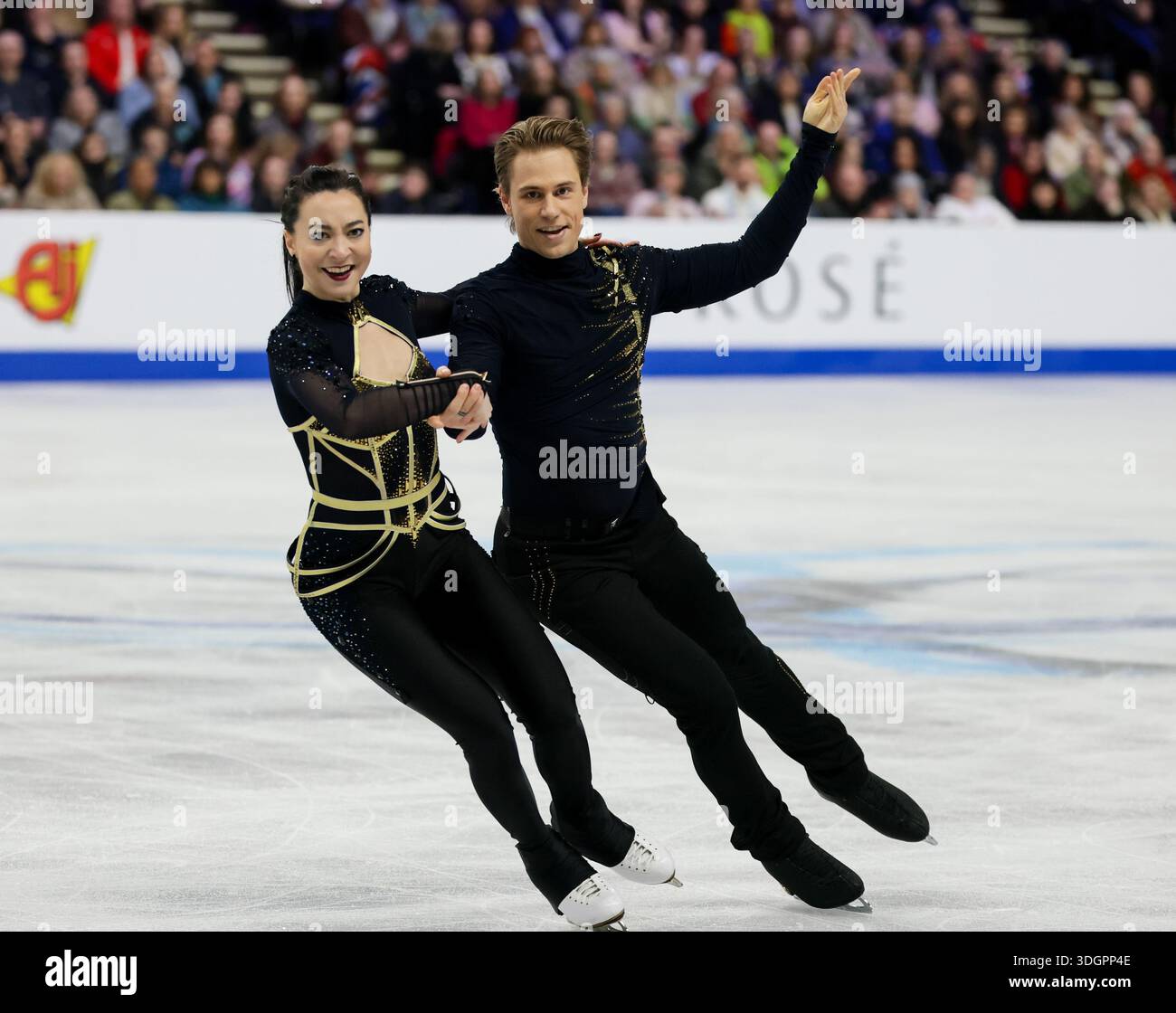 Day Four. 17th Jan, 2026. Allison Reed and Saulius Ambrulevicius of ...