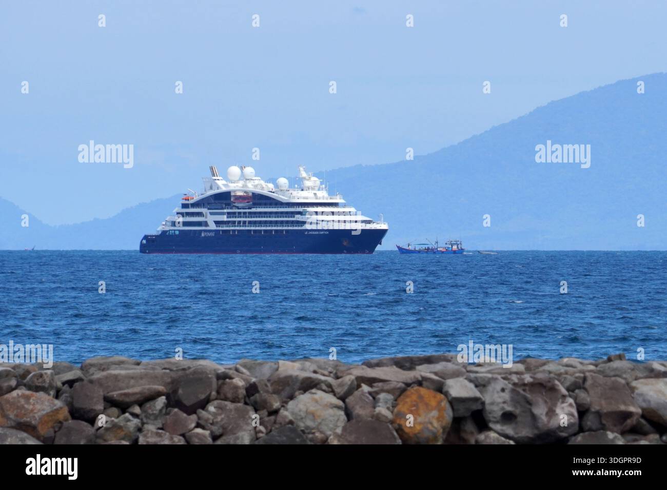 Banda Aceh, Aceh, Indonesia. 18th Jan, 2026. The cruise ship MV La ...
