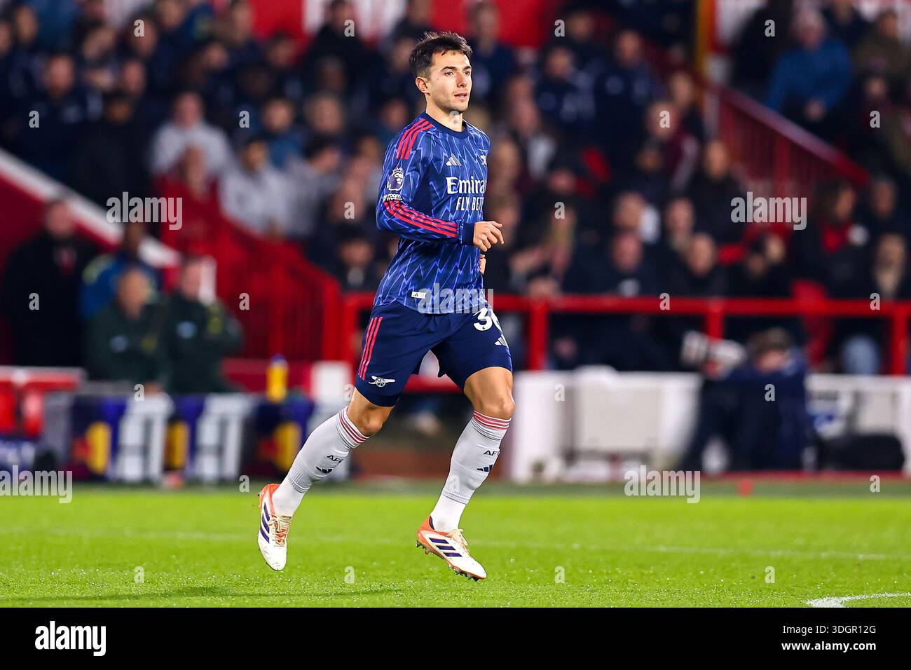Martin Zubimendi of Arsenal during the Nottingham Forest v Arsenal ...