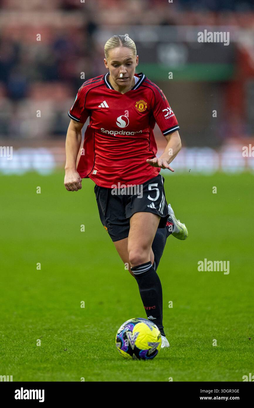 Leigh Sports Village, Manchester, UK. 18th Jan, 2026. Womens FA Cup ...