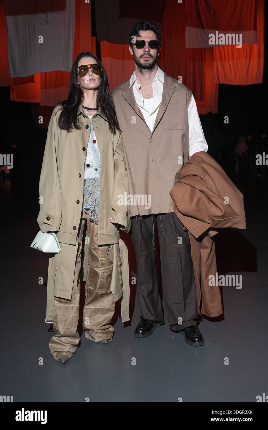 Milan, Italy. 18th Jan, 2026. Men's Fashion, Fall/Winter 2026 - QASIMI ...