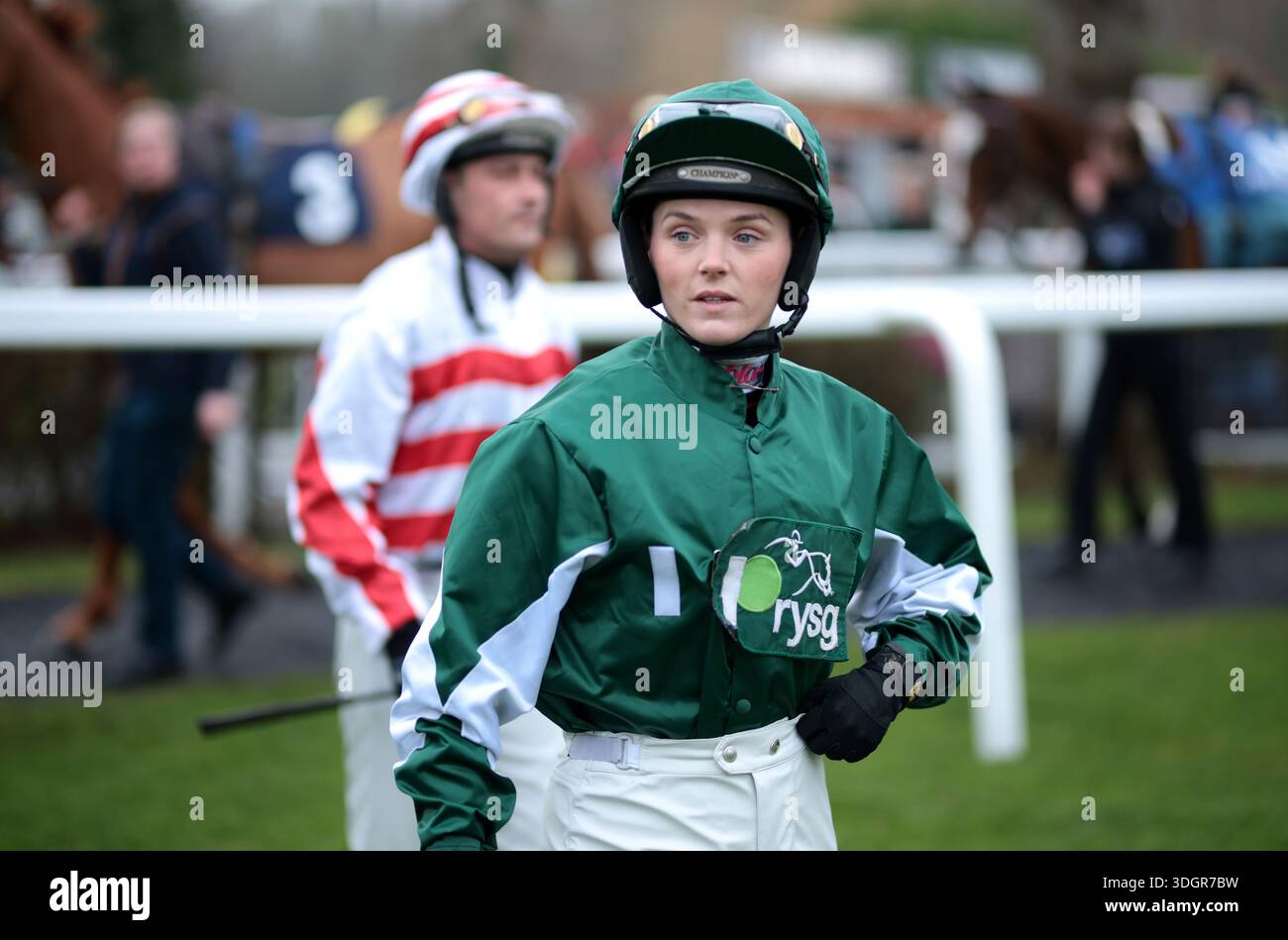 Isabel Williams ahead of the Weatherbys Racing Bank Handicap Hurdle at ...