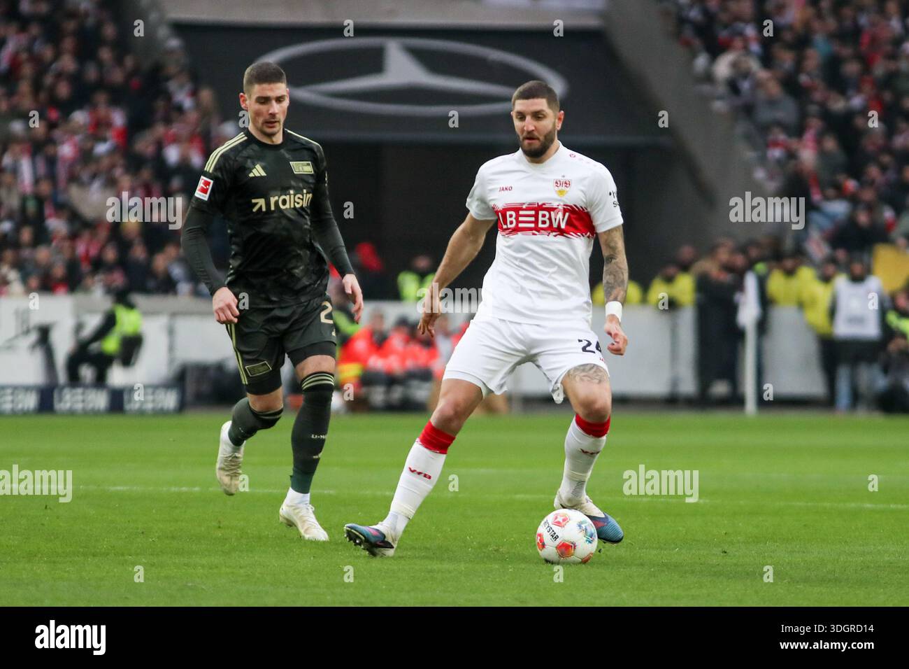 Stuttgart 18.01.2026. Soccer Bundesliga sezon 2025/2026 kolejka 18 mecz ...