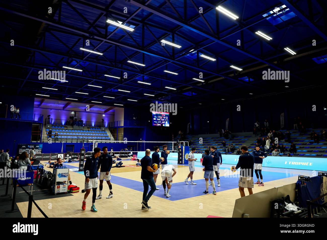 General View during the Marmara Spike League match between Sete and ...