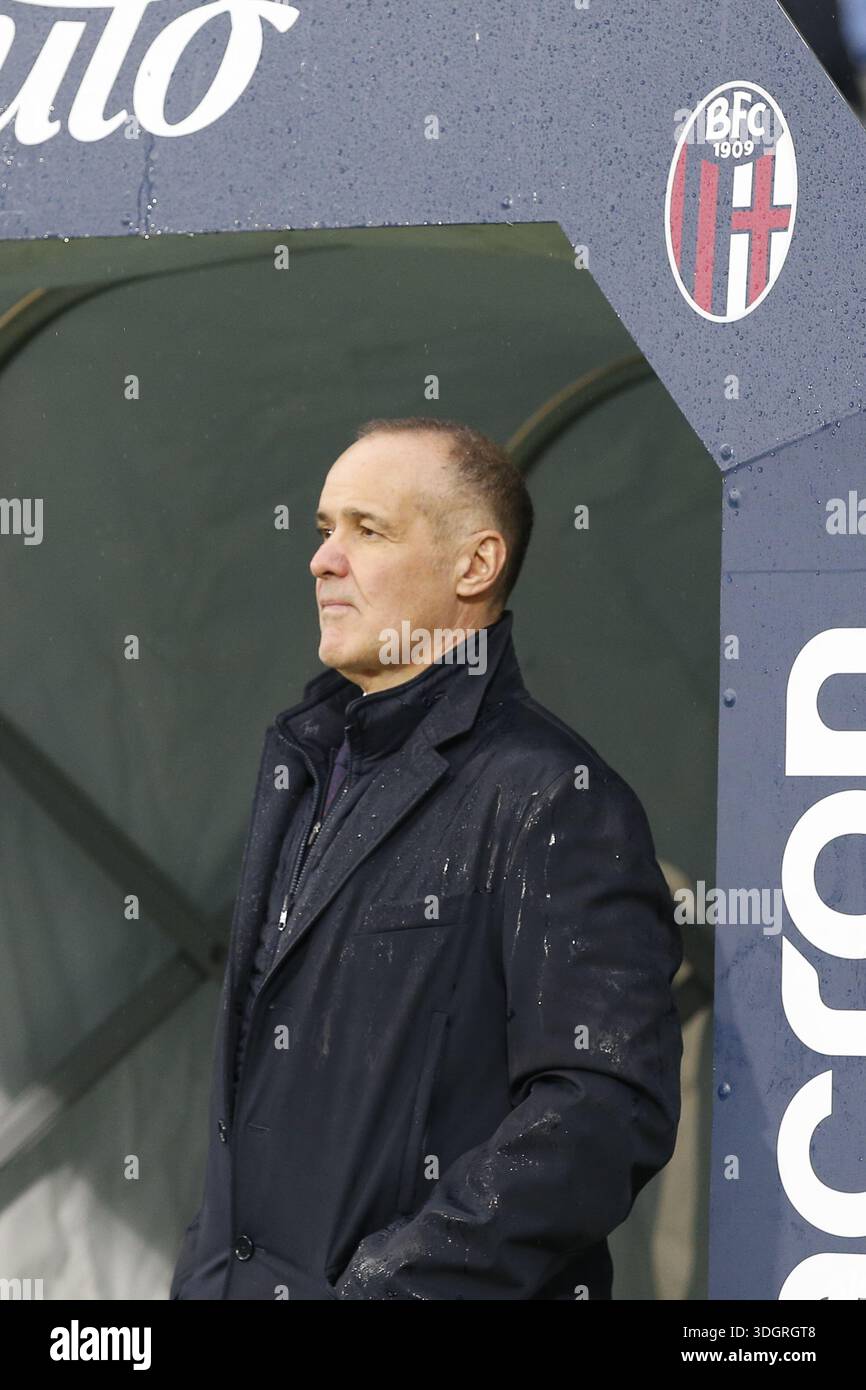 Joey Saputo Chairman of Bologna FC before Bologna BFC vs ACF Fiorentina ...