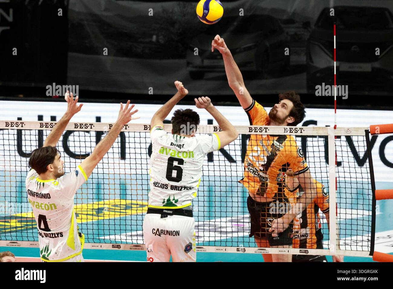 01/18/2026, Max-Schmeling-Halle, Berlin, DEU, DVV, 1.VBL, BR Volleys vs ...