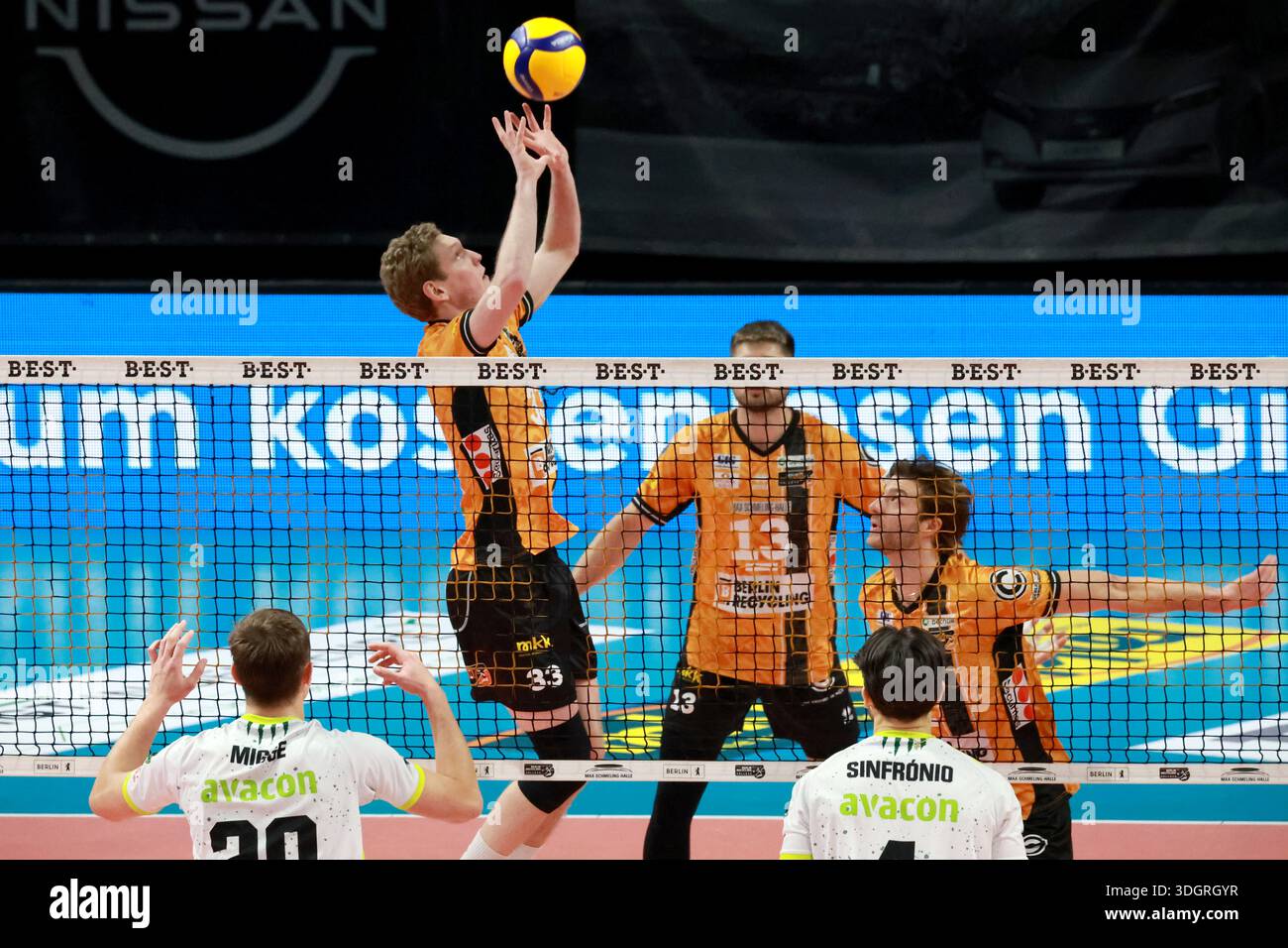 01/18/2026, Max-Schmeling-Halle, Berlin, DEU, DVV, 1.VBL, BR Volleys vs ...