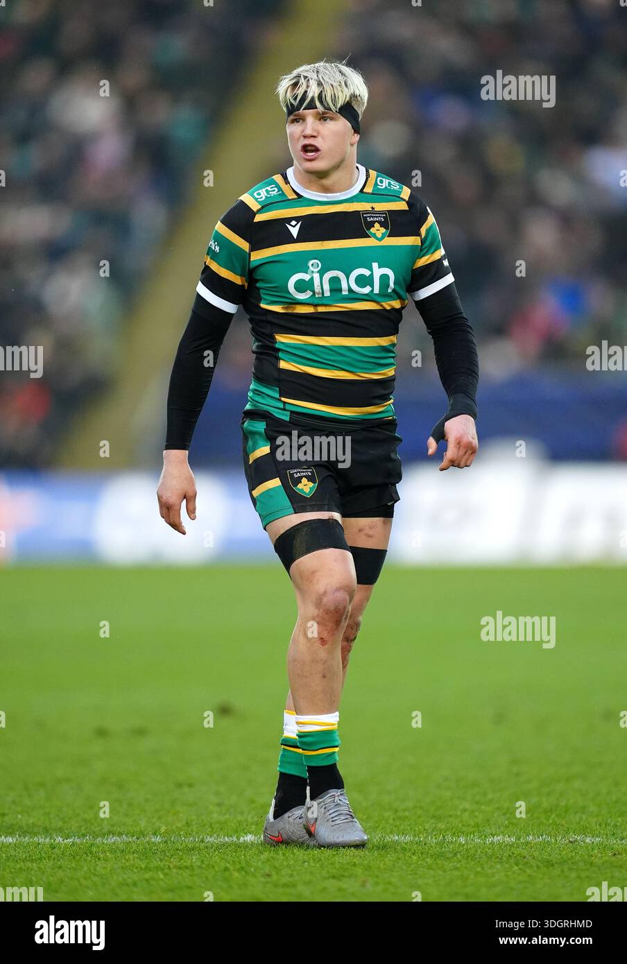 Northampton Saints' Henry Pollock during the Investec Champions Cup ...