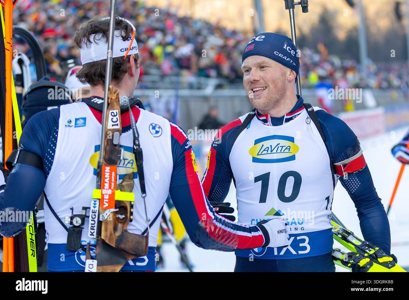 DALE-SKJEVDAL Johannes (NOR, 10), crossing the finish line, winner ...