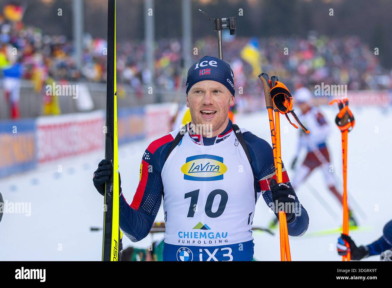 DALE-SKJEVDAL Johannes (NOR, 10), crossing the finish line, winner ...