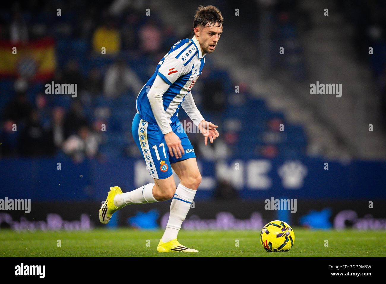 Jofre CARRERAS of Espanyol Barcelona during the Spanish championship ...