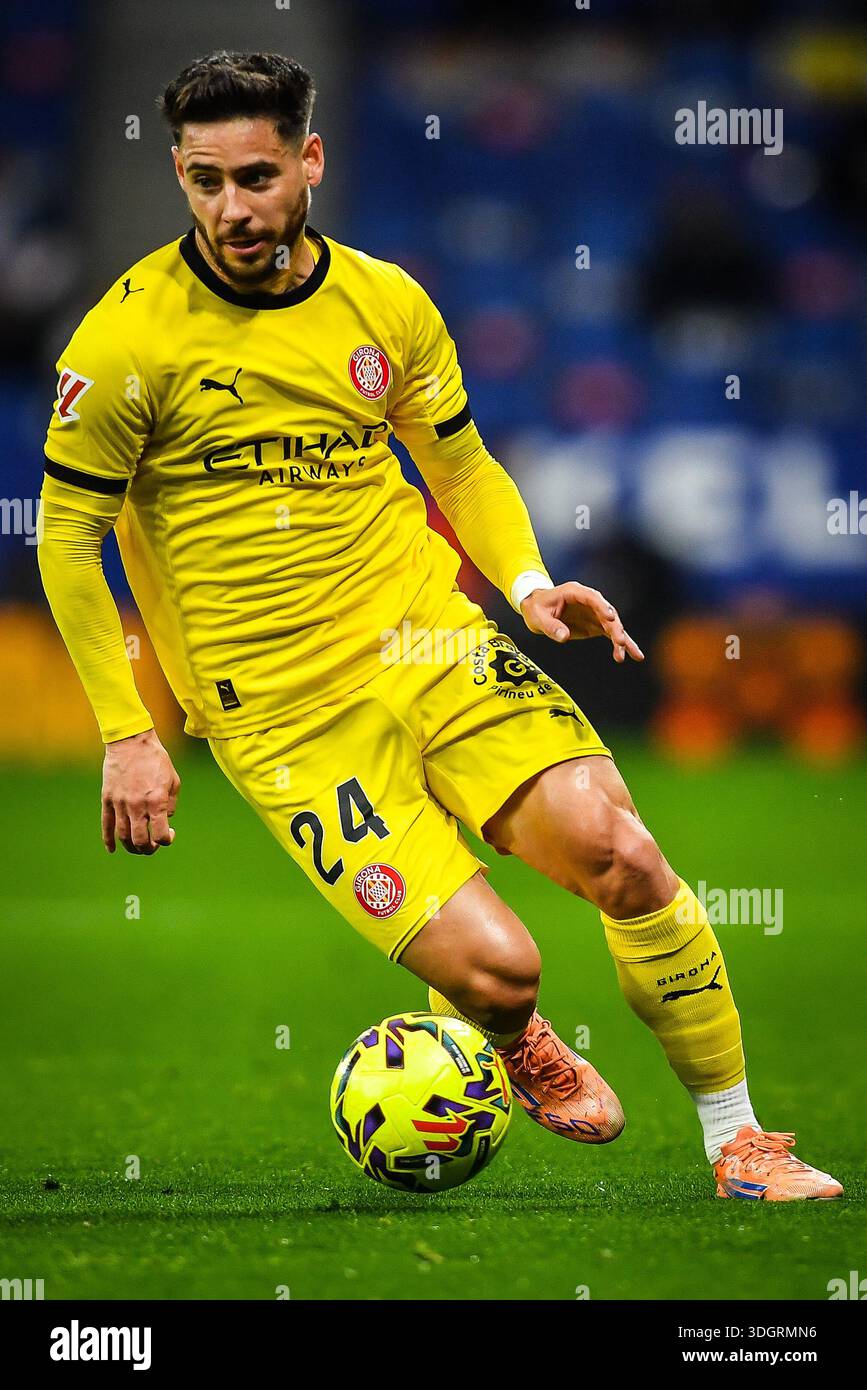 Alex MORENO of Girona during the Spanish championship LaLiga football ...