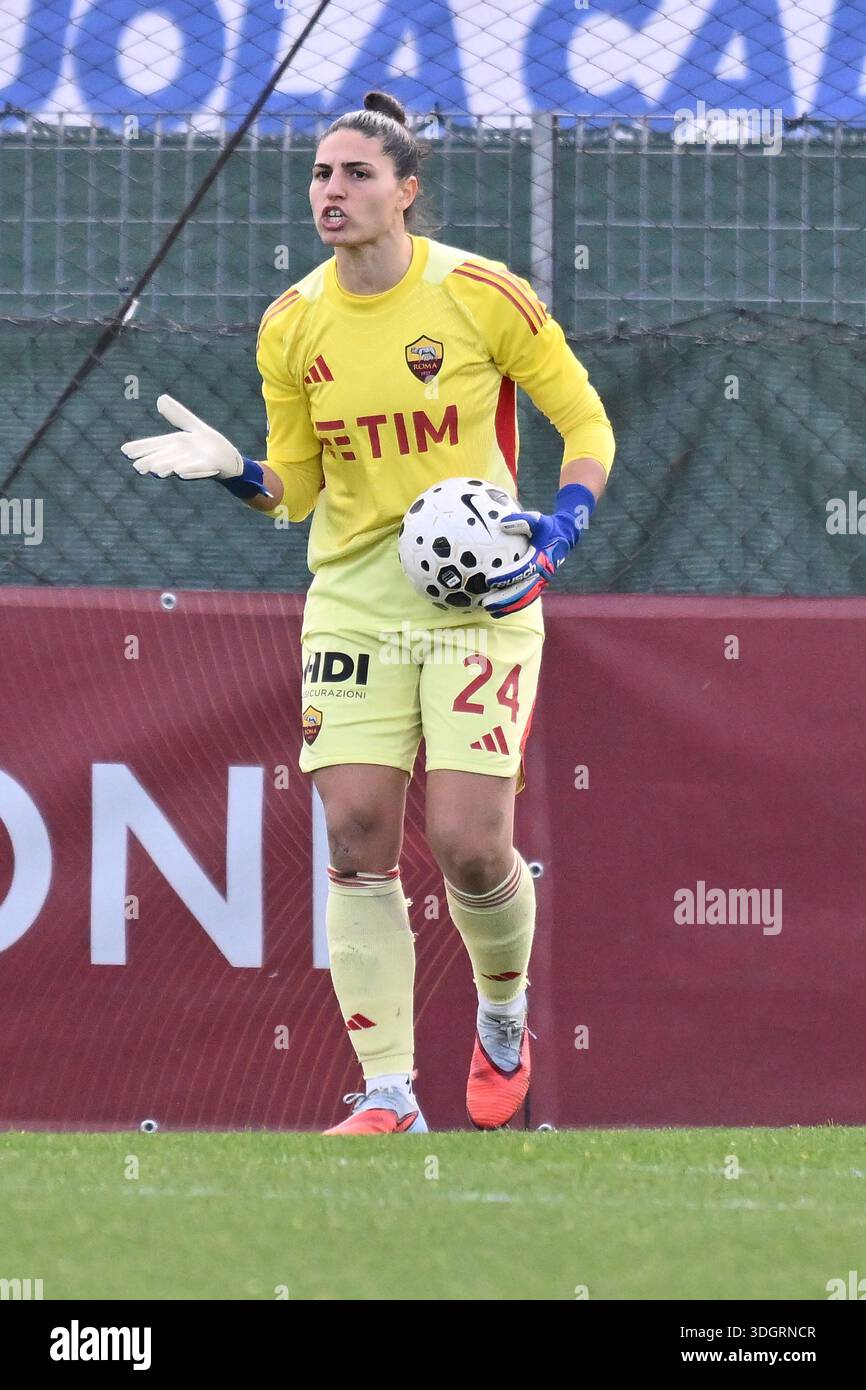 Rachele Baldi of A.S. Roma Femminile is in action during the 10th day ...