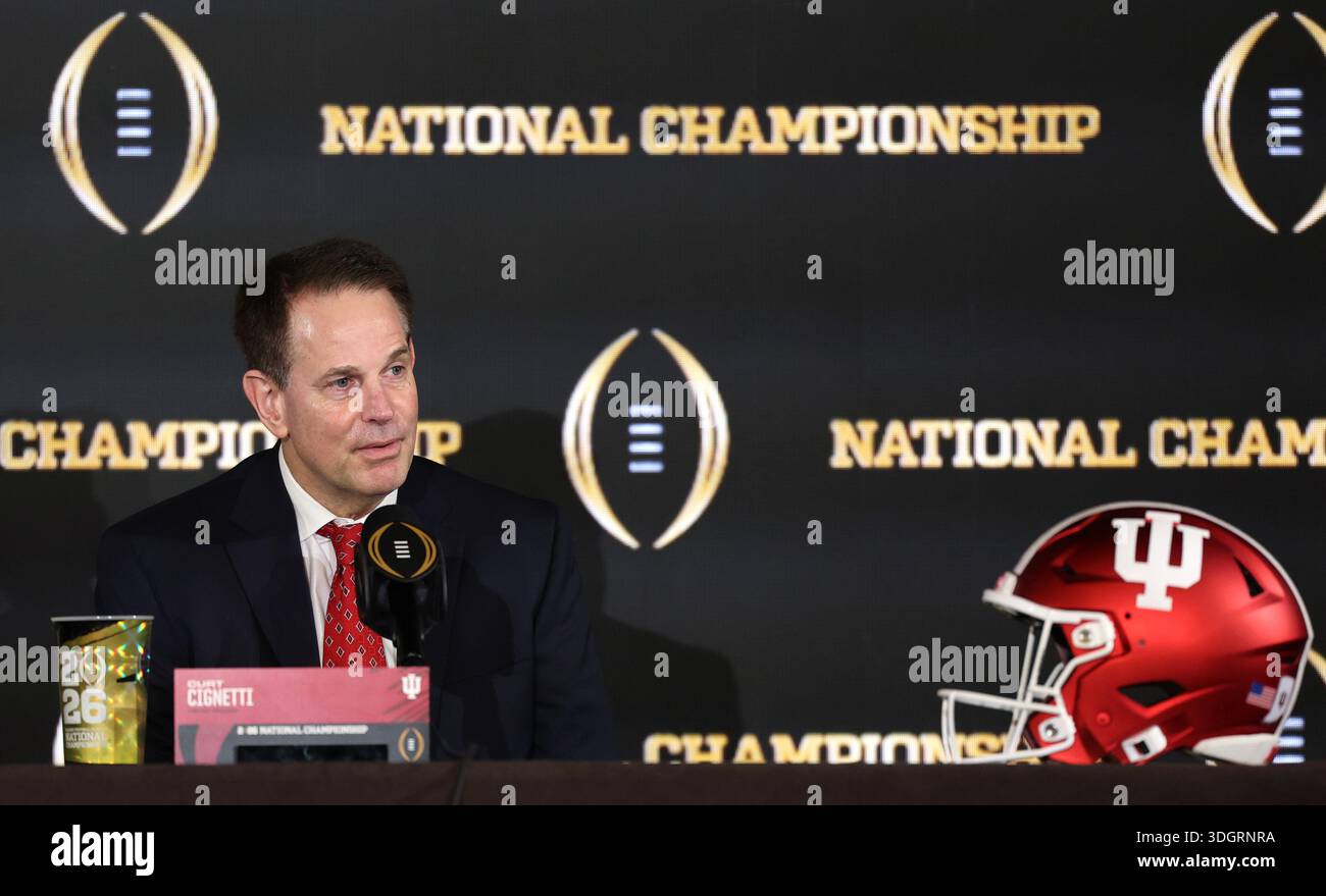 Curt cignetti indiana hi-res stock photography and images - Alamy