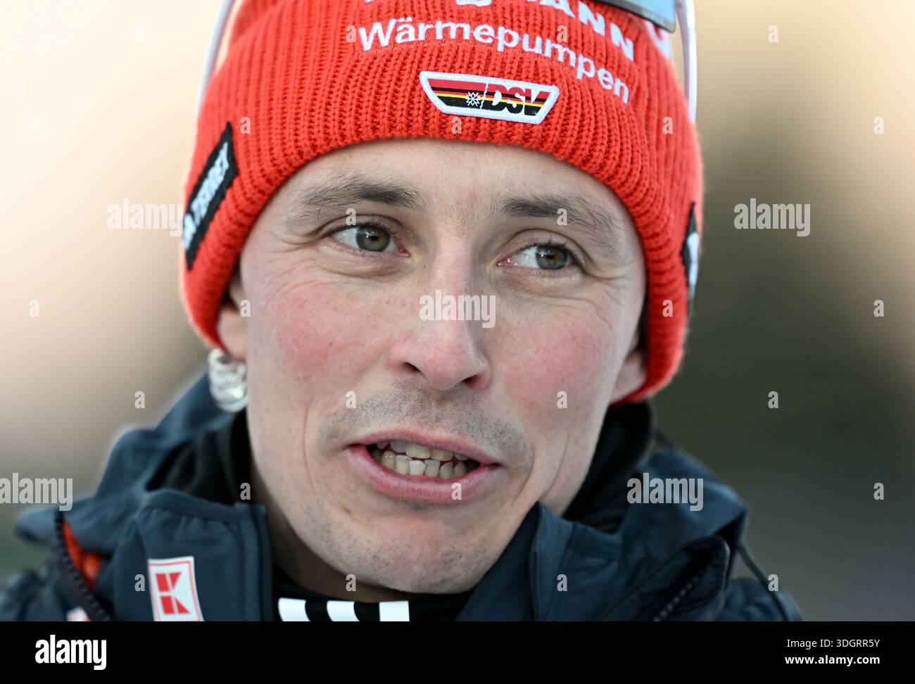18 January 2026, Thuringia, Oberhof: Nordic skiing/combined: World Cup ...