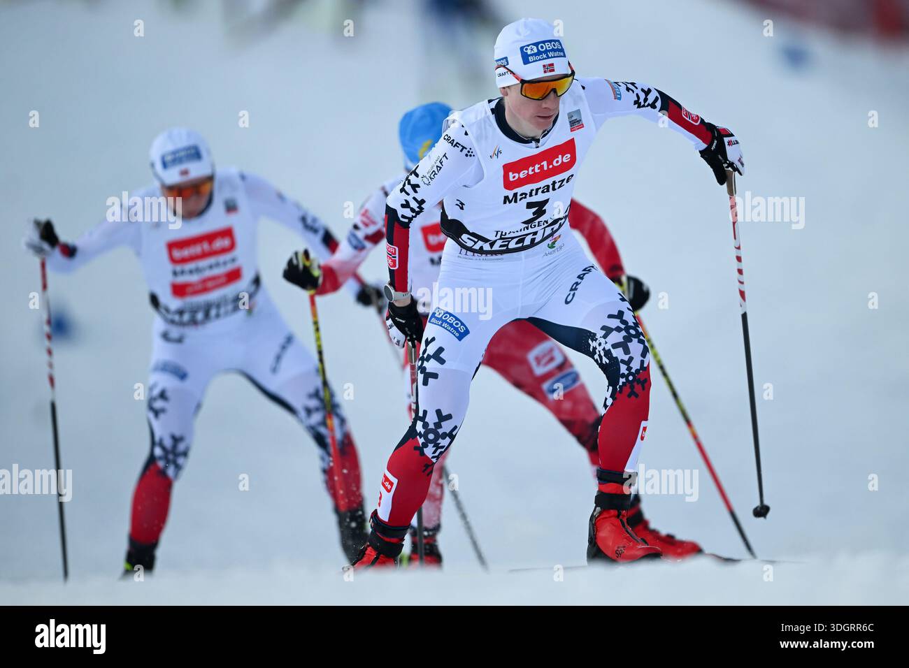 Einar Luraas OFTEBRO (NOR) dahinter Jens Luraas OFTEBRO (NOR), GER, FIS ...