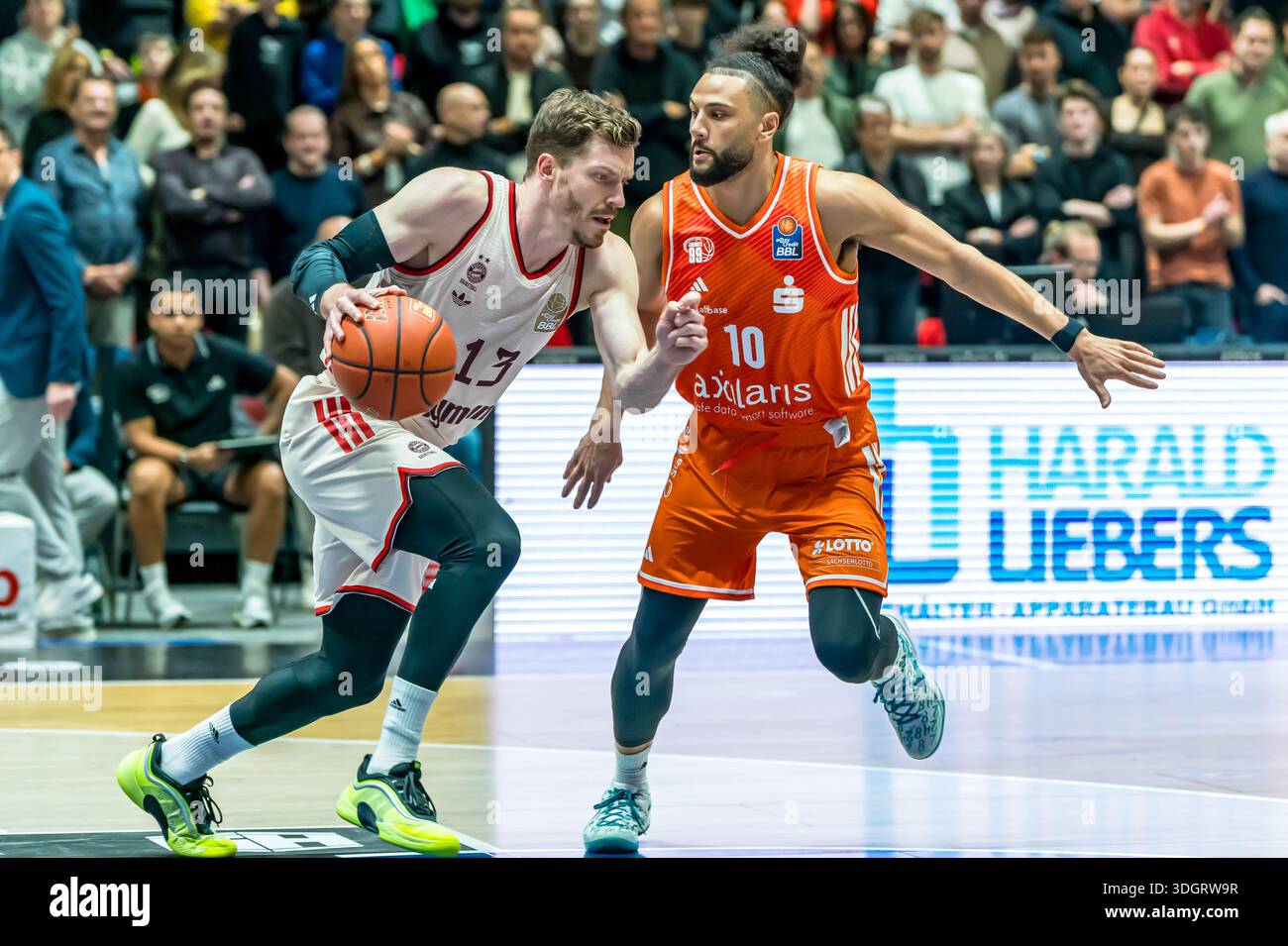 Chemnitz, Germany January 18, 2026: 1.BBL - 2025/2026 - Niners Chemnitz ...