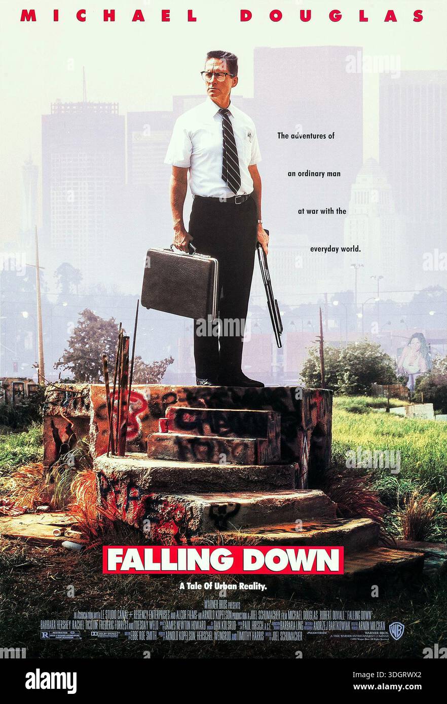 Falling down michael douglas poster hi-res stock photography and images ...
