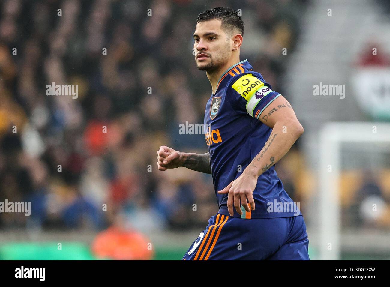 Bruno Guimaraes of Newcastle United during the Premier League match ...