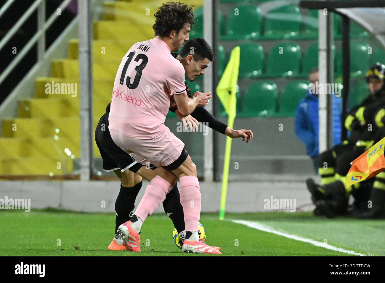 Palermo, Italy. 18th Jan, 2026. Mattia Bani (Palermo F.C.) during the ...