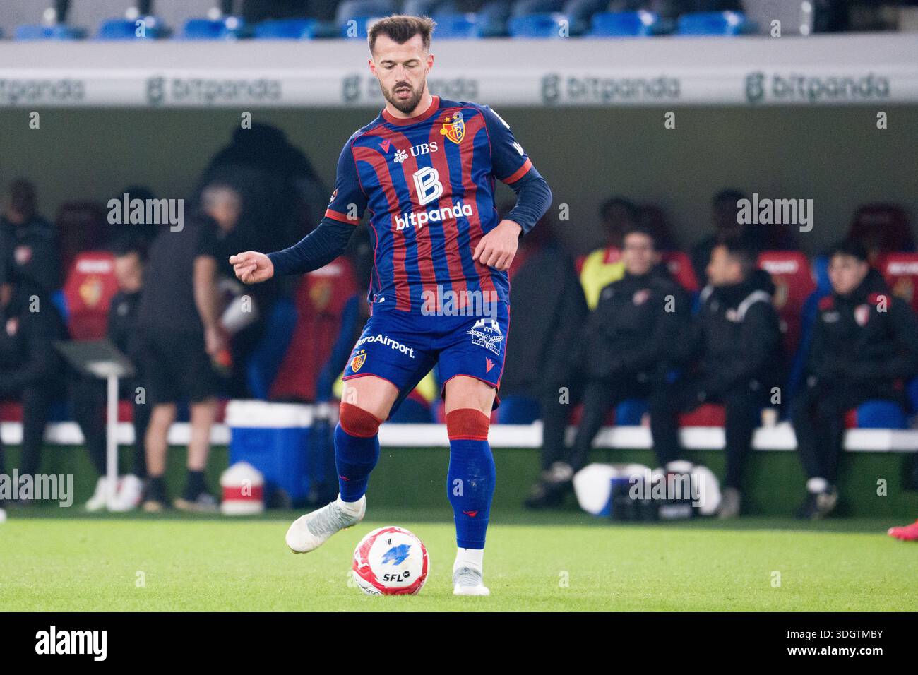 18/01/2026, Basel, St. Jakob-Park, Superleague: FC Basel - FC Sion, #23 ...