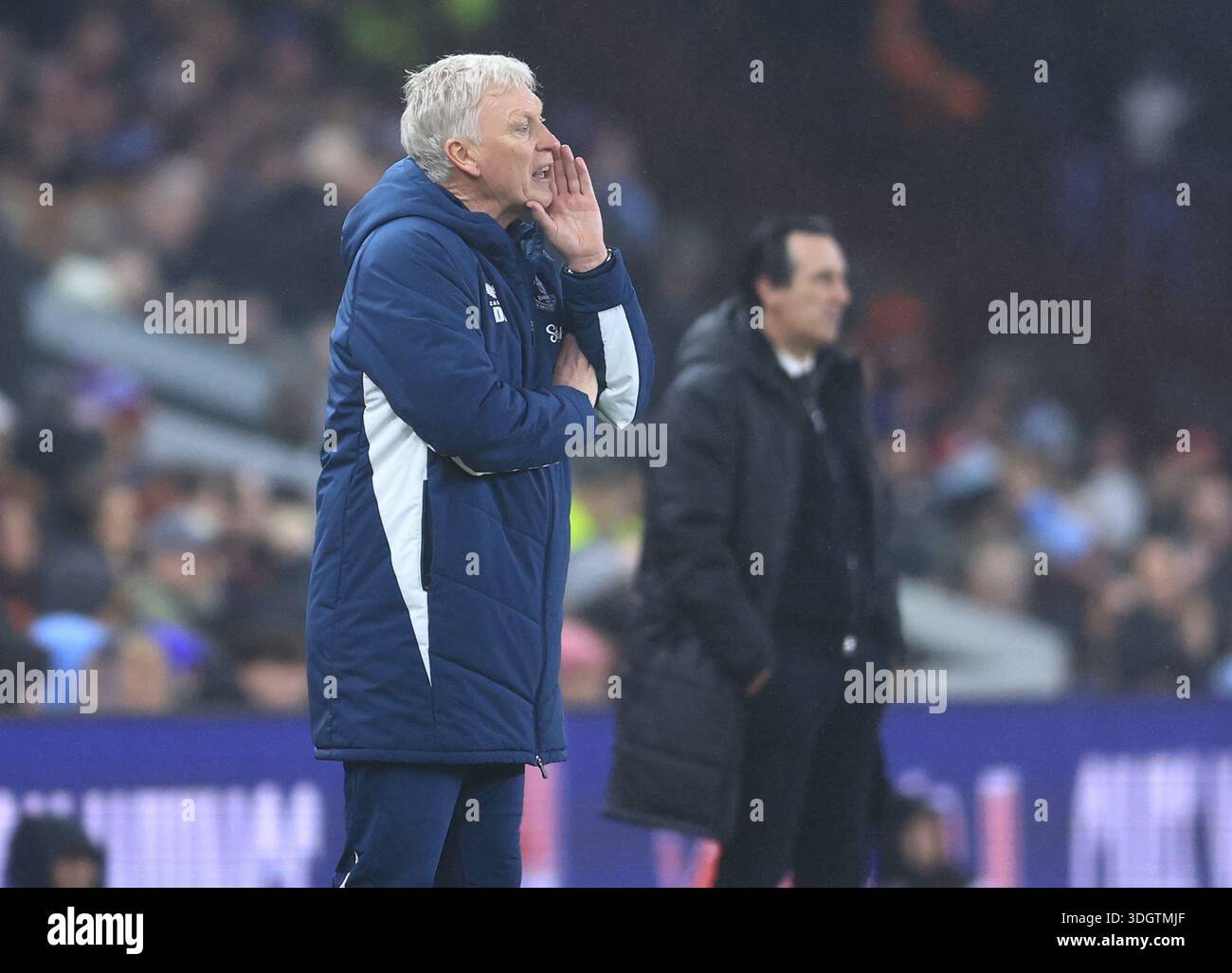 Birmingham, UK. 18th Jan, 2026. David Moyes manager of Everton during ...