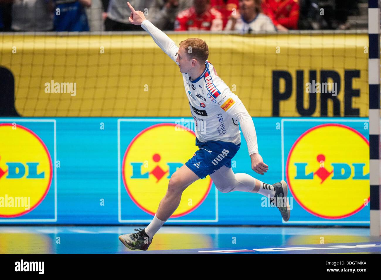 Bærum 20260118. The European Championship handball match between the ...