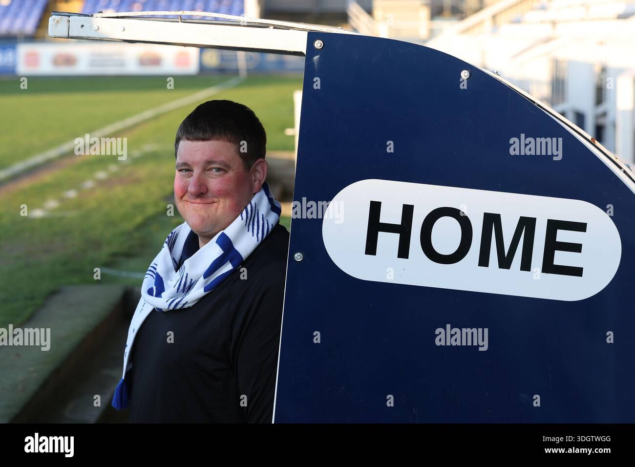 New Hartlepool United owner Landon Smith during his first press ...