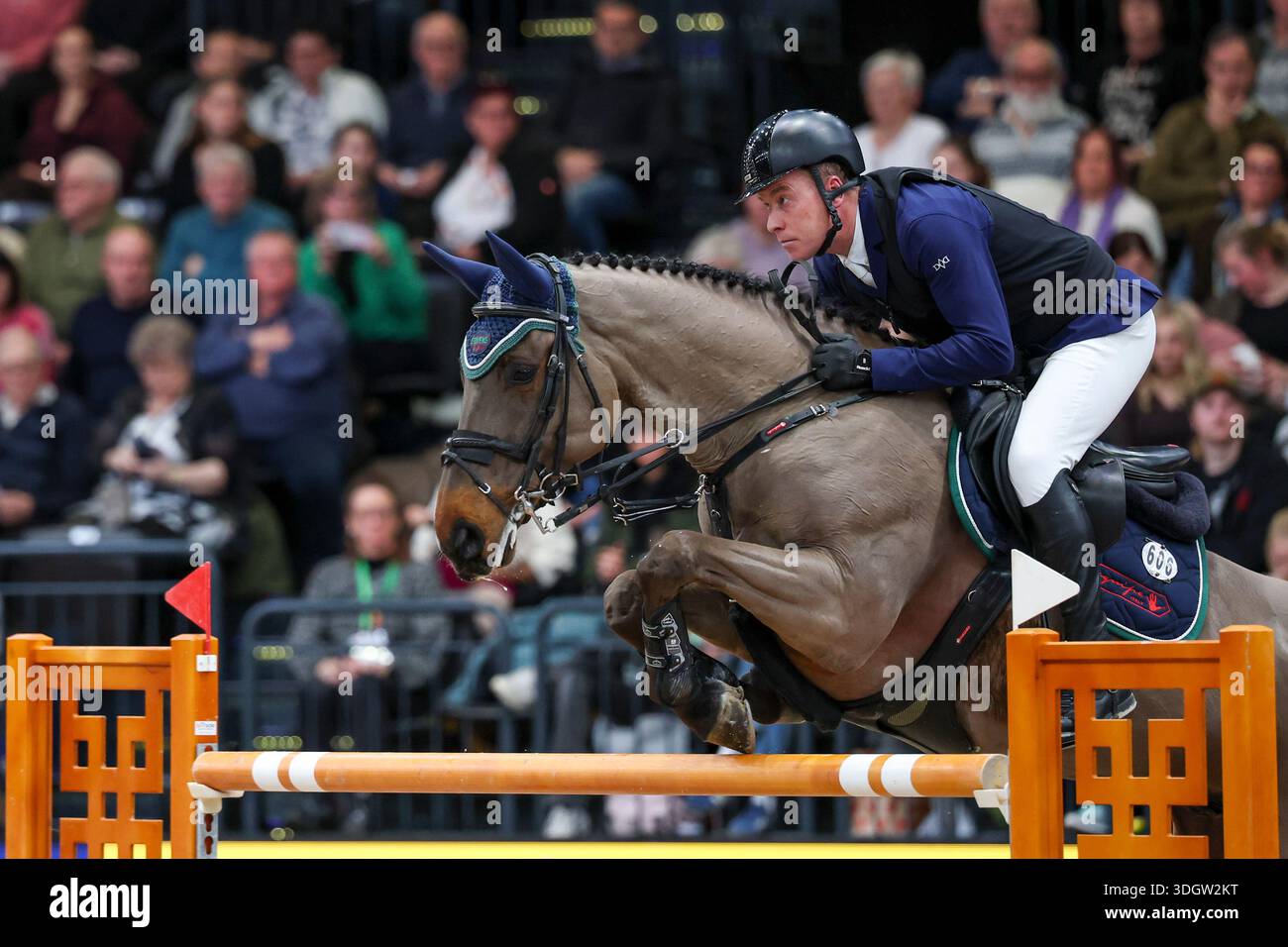 18 January 2026, Saxony, Leipzig: Equestrian sport/jumping: World Cup ...