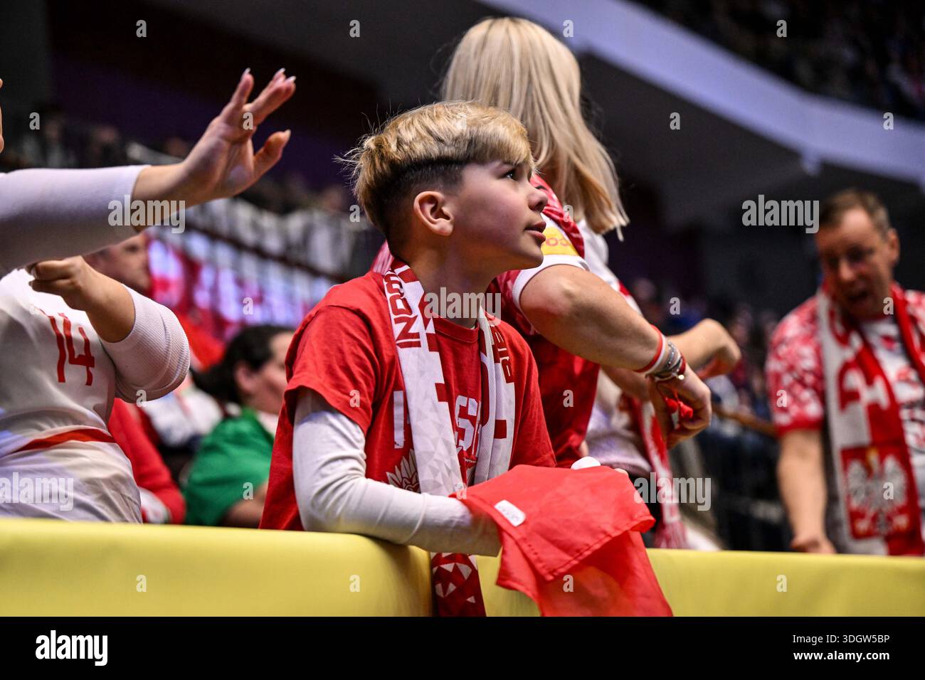 Tifosi, Fans of Polonia Poland during Men's EHF Euro 2026 - Poland vs ...