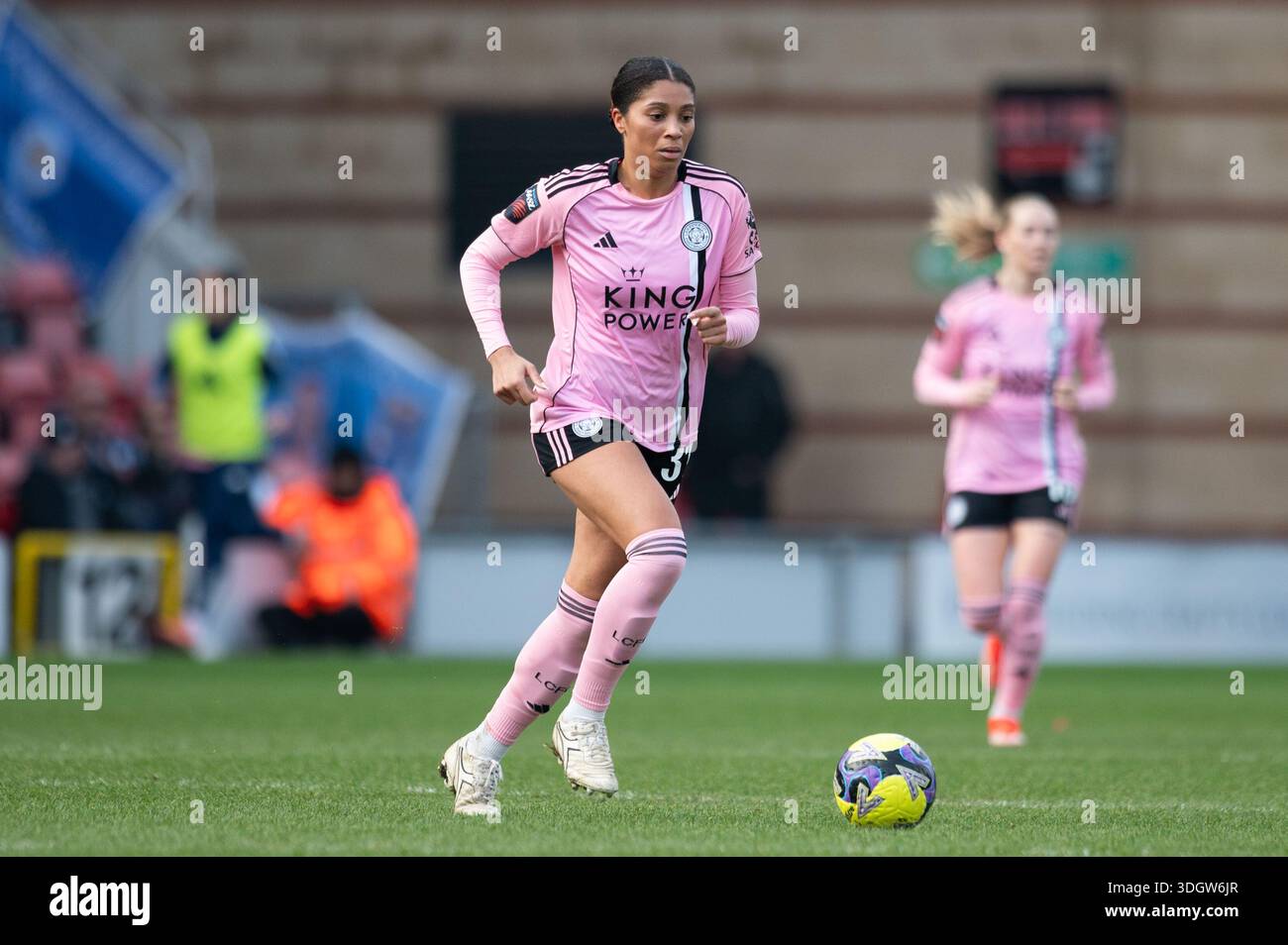 London, England. 18th Jan 2026. Leicester City's Chantelle Swaby during ...