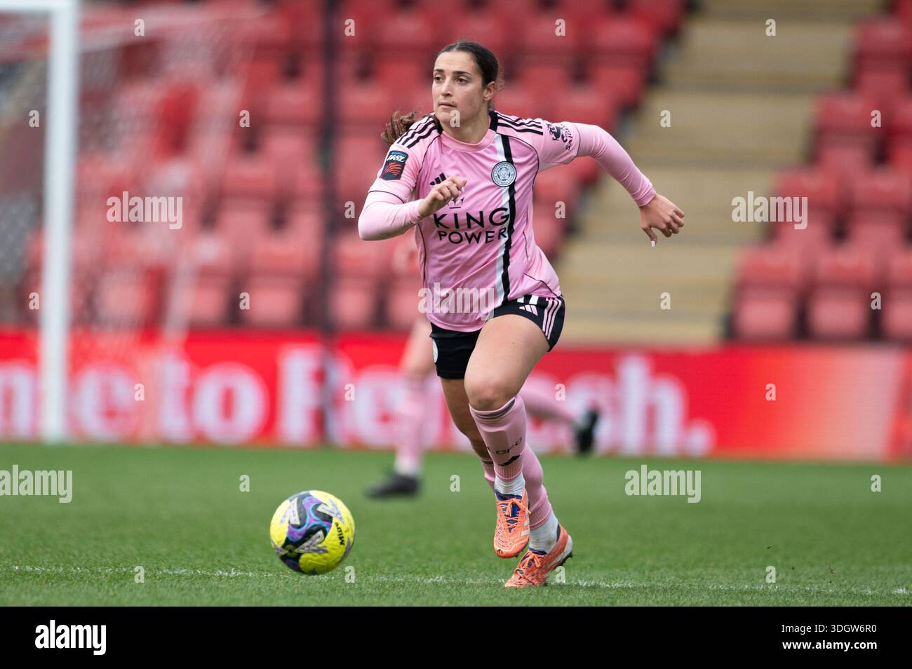 London, England. 18th Jan 2026. Leicester City's Julie Thibaud in ...