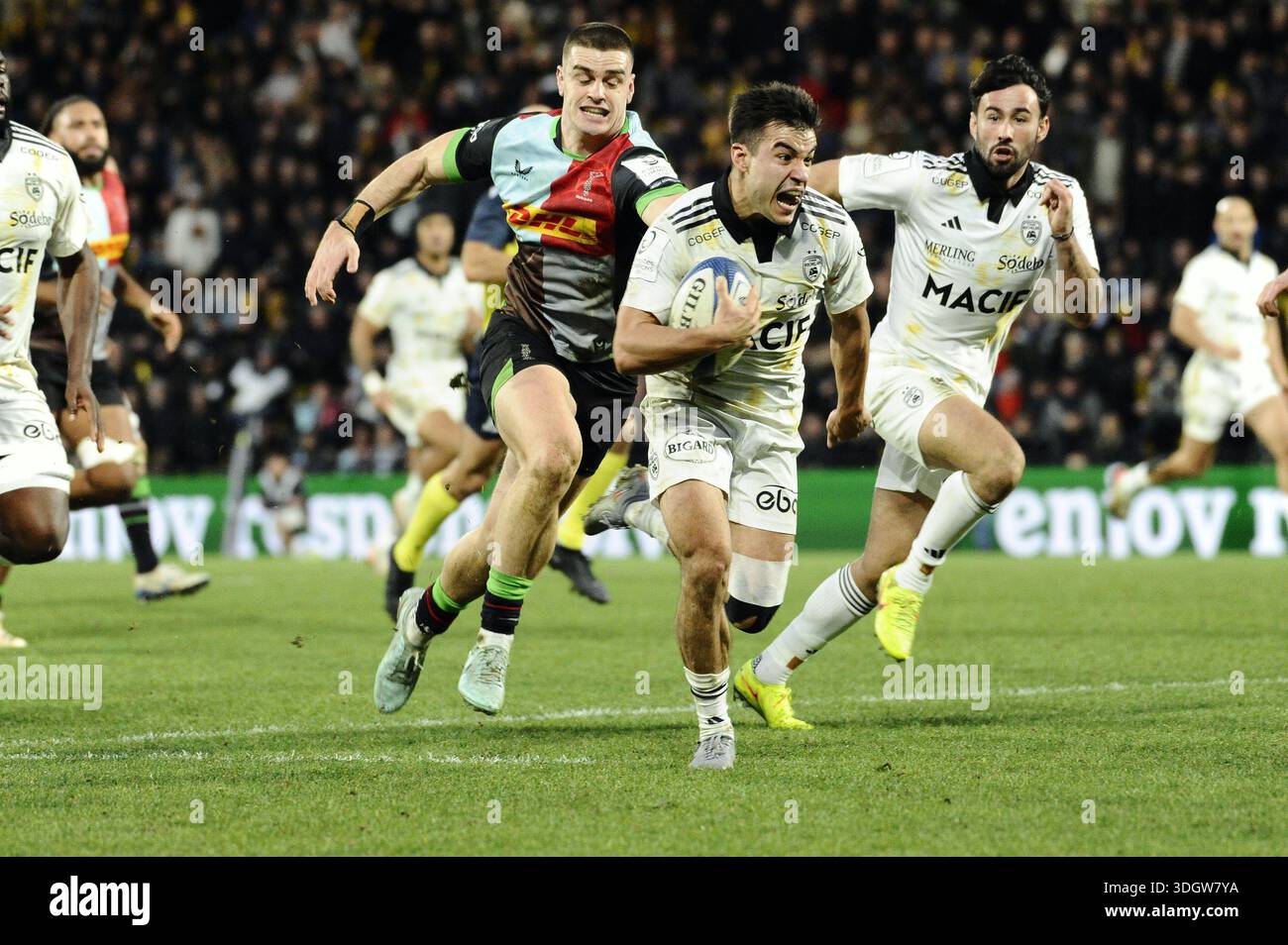 Thomas BERJON of Stade Rochelais during the Champions Cup, Pool 3 ...