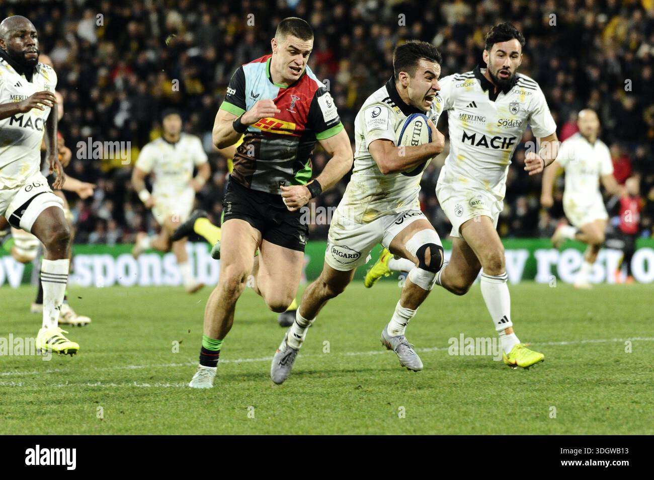Thomas BERJON of Stade Rochelais during the Champions Cup, Pool 3 ...