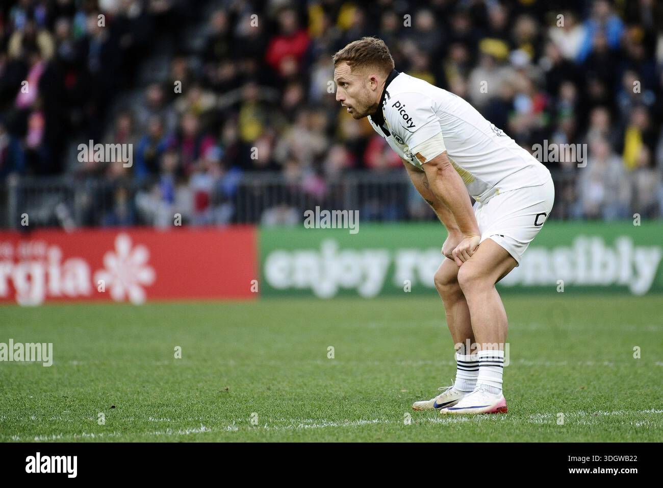 Ihaia WEST of Stade Rochelais during the Champions Cup, Pool 3, rugby ...
