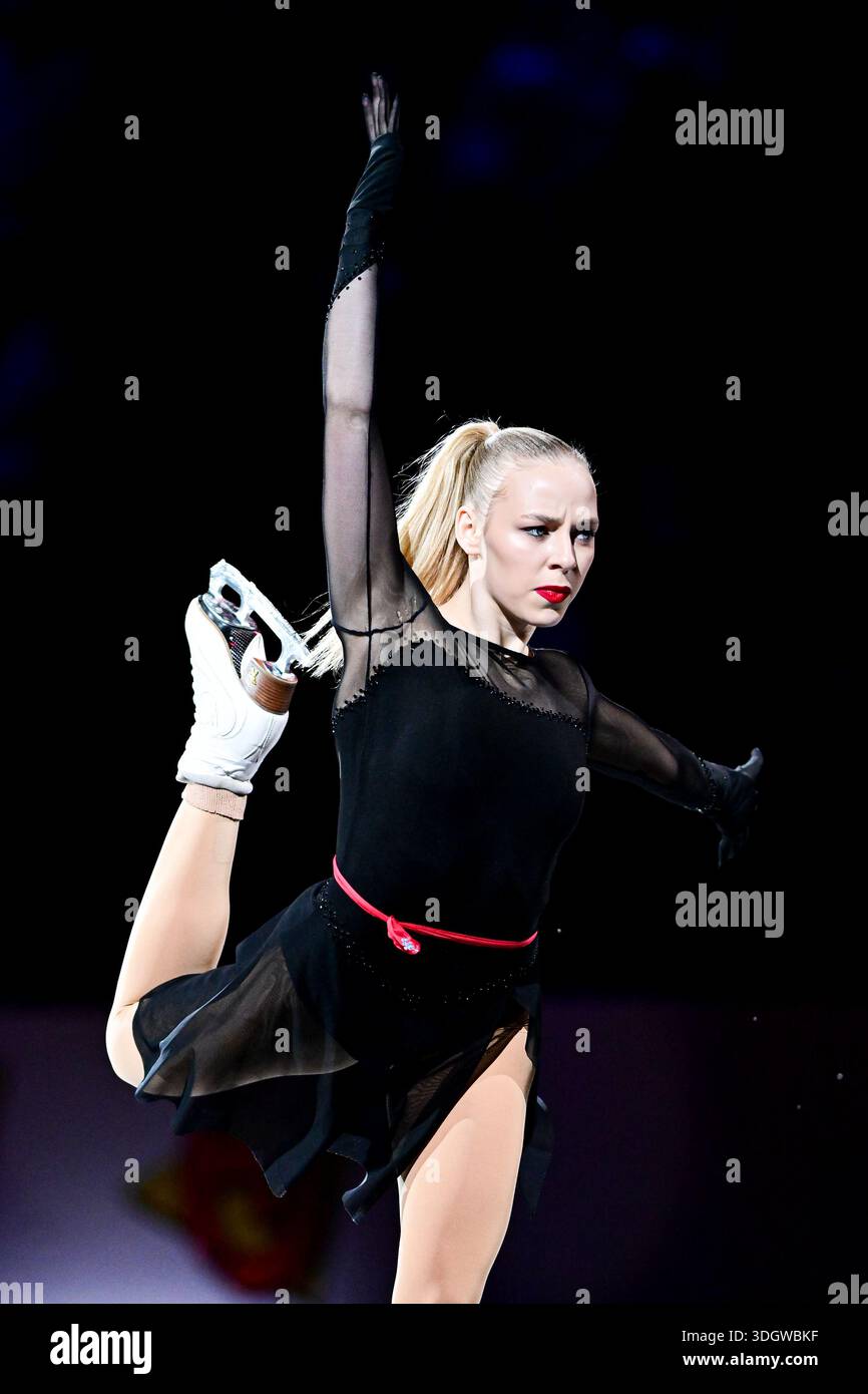 Niina PETROKINA (EST), during Exhibition Gala, at the ISU Figure ...