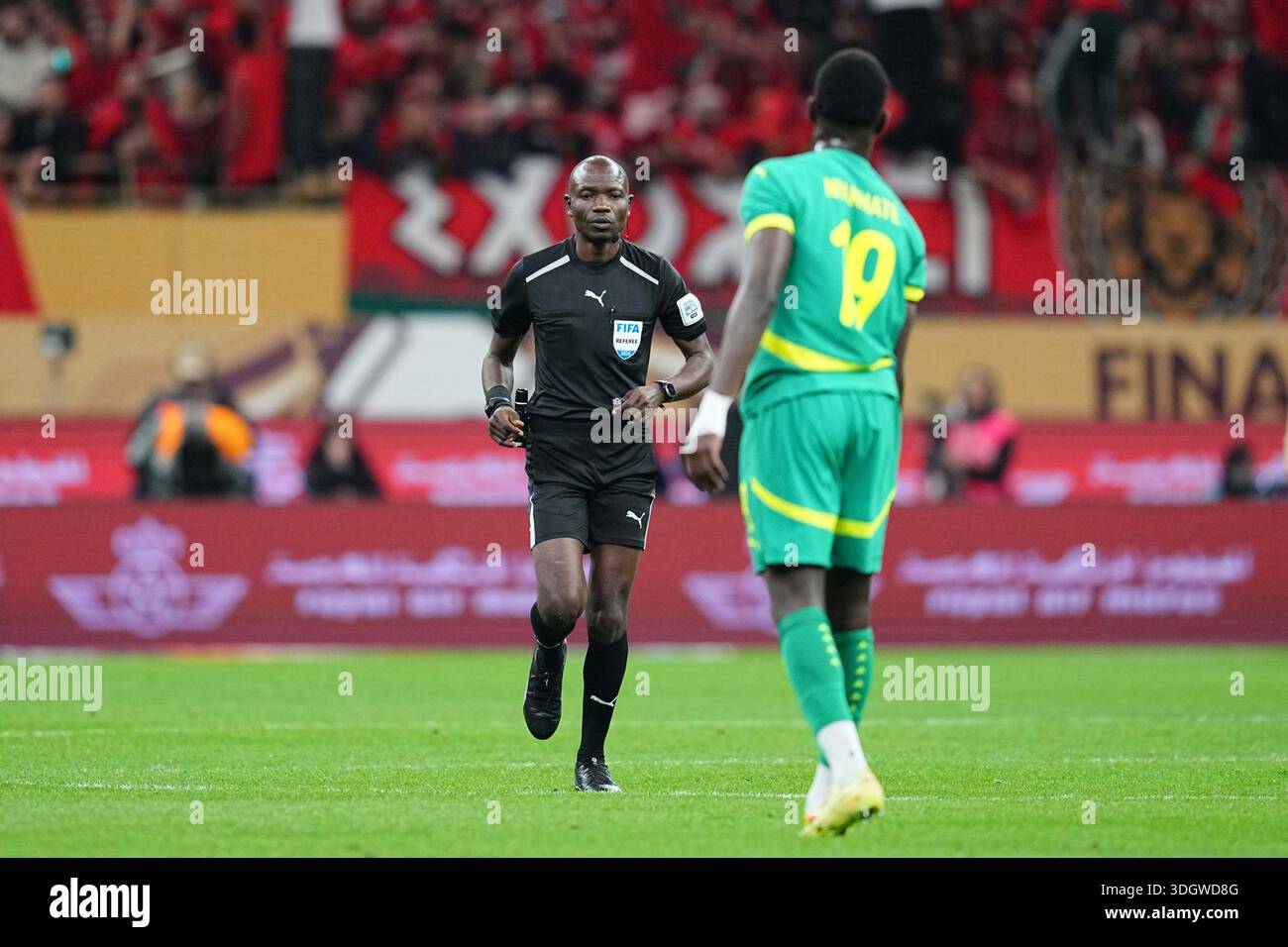 January 18 2026: Jean Jacques Ndala looks on during a 2025 AFCON Africa ...