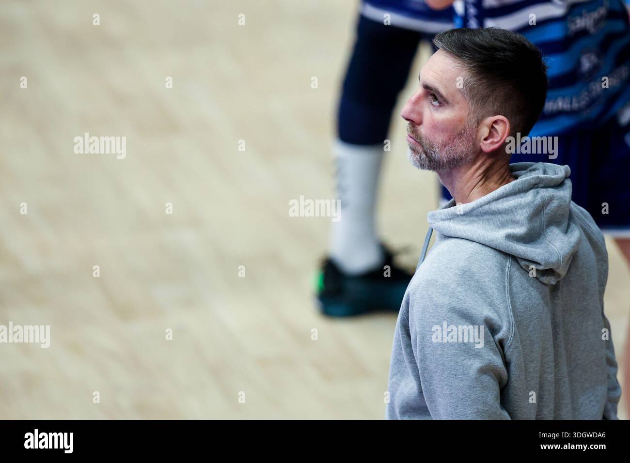 Fulvio BERTINI head coach of Sete during the Marmara Spike League match ...