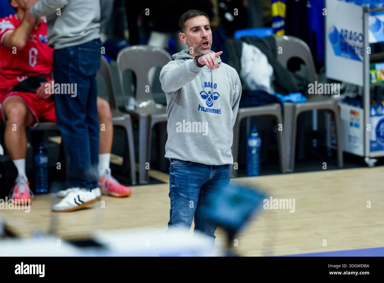 Fulvio BERTINI head coach of Sete during the Marmara Spike League match ...